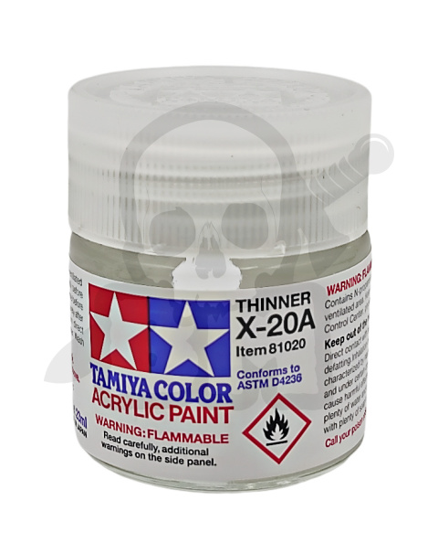 Battle-Models > Tamiya 81020 X-20A Thinner rozcieńczalnik 23ml